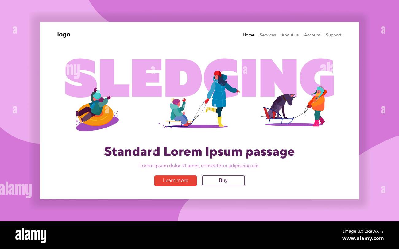 Christmas vacation set Stock Vector Image & Art - Alamy