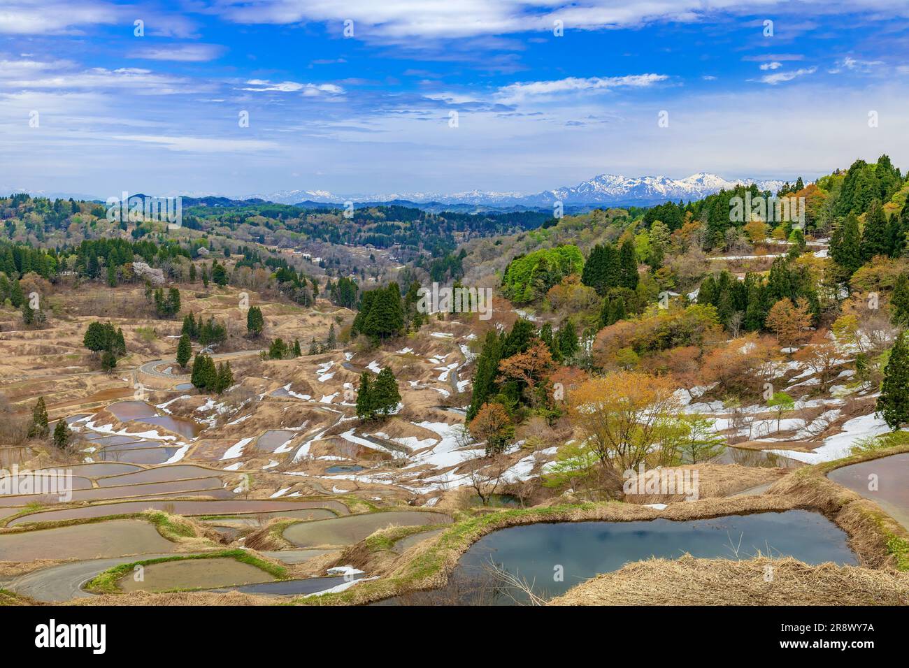 Rice terraces of Hoshitoge Stock Photo - Alamy