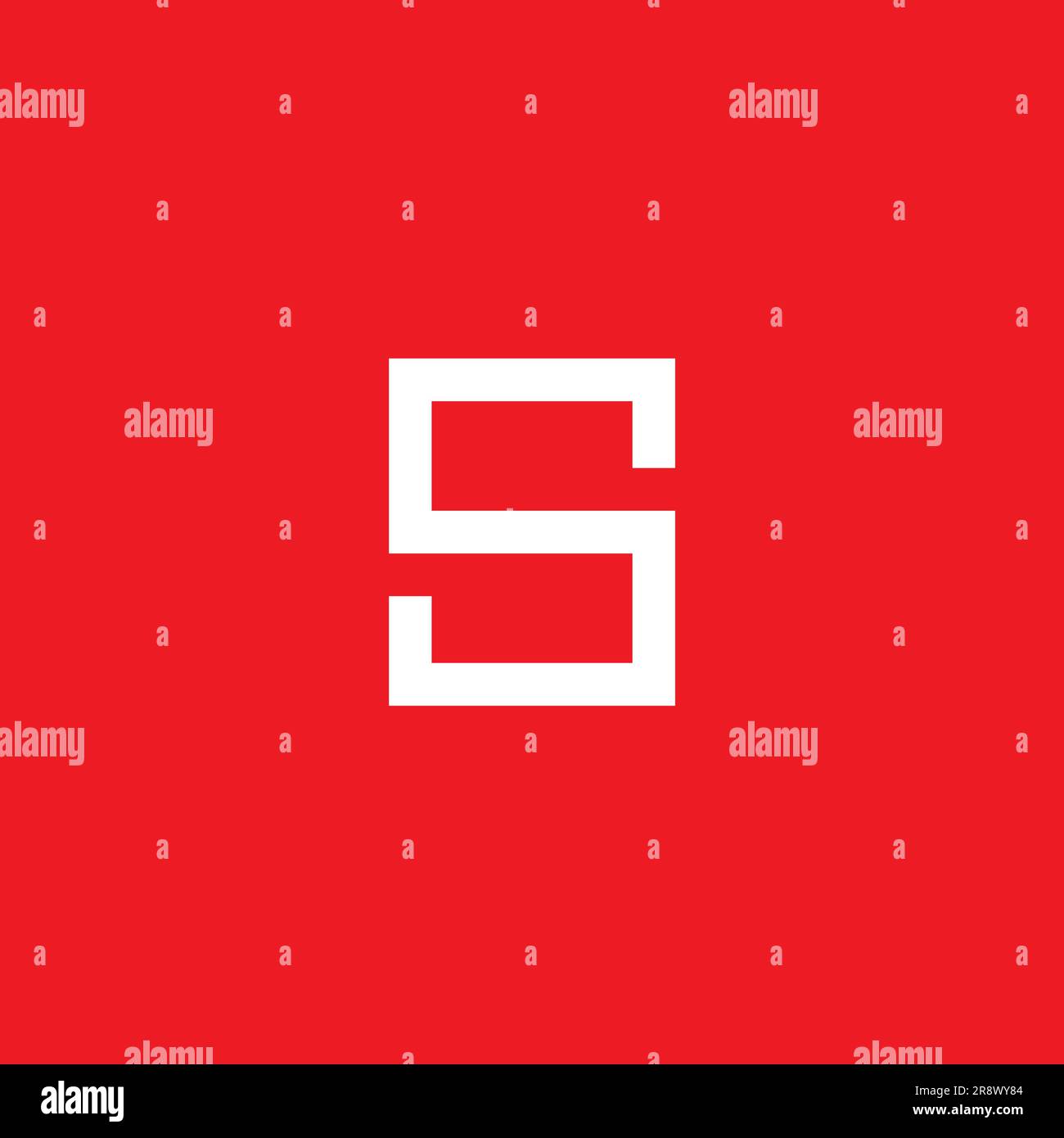 S Square Logo Design. Letter S Icon Stock Vector Image & Art - Alamy