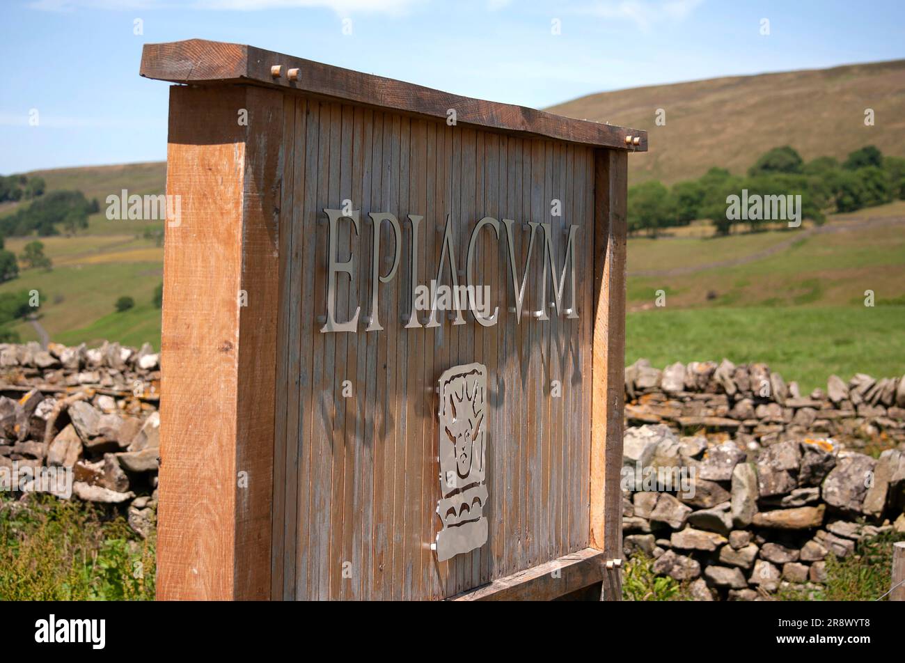 Epiacum Roman Fort - Whitley Castle near Alston Stock Photo - Alamy