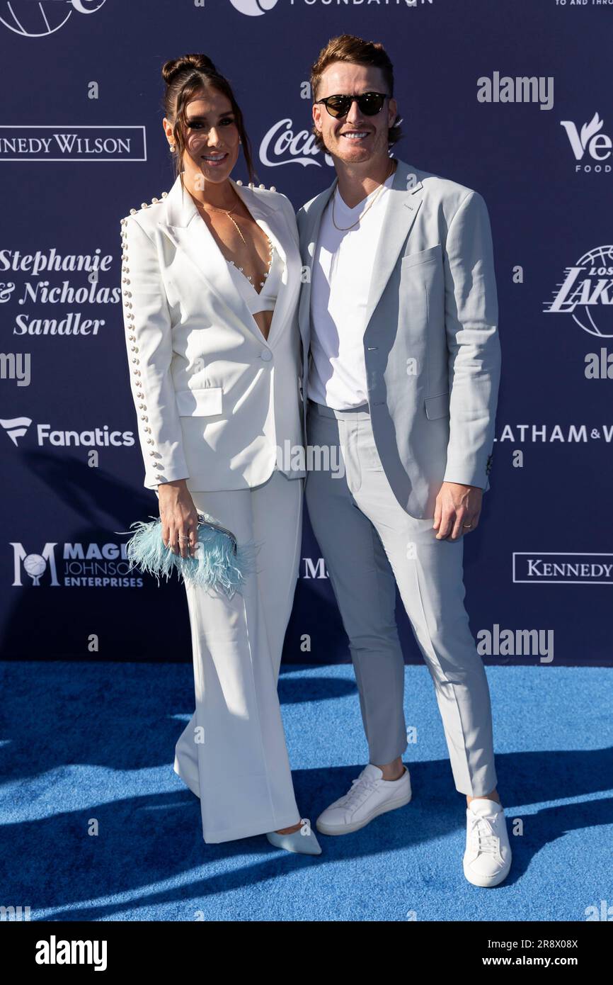 Los Angeles, USA. 22nd June, 2023. Erika Miller and Shelby Miller ...