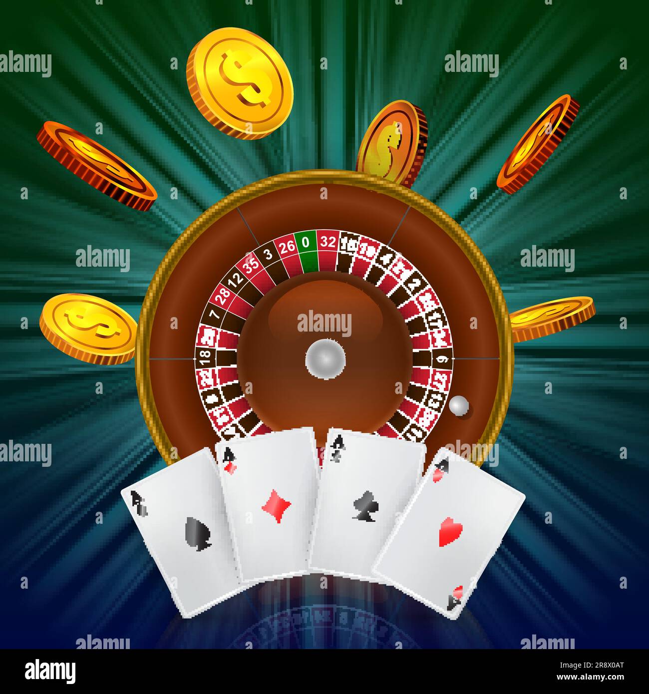Ace of coins hi-res stock photography and images - Alamy