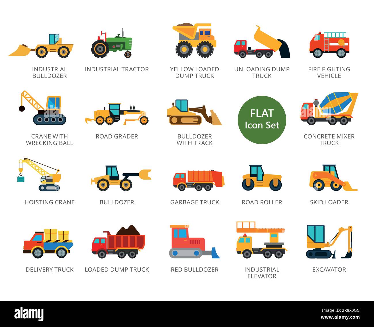 Caterpillar vehicles Stock Vector Images - Alamy