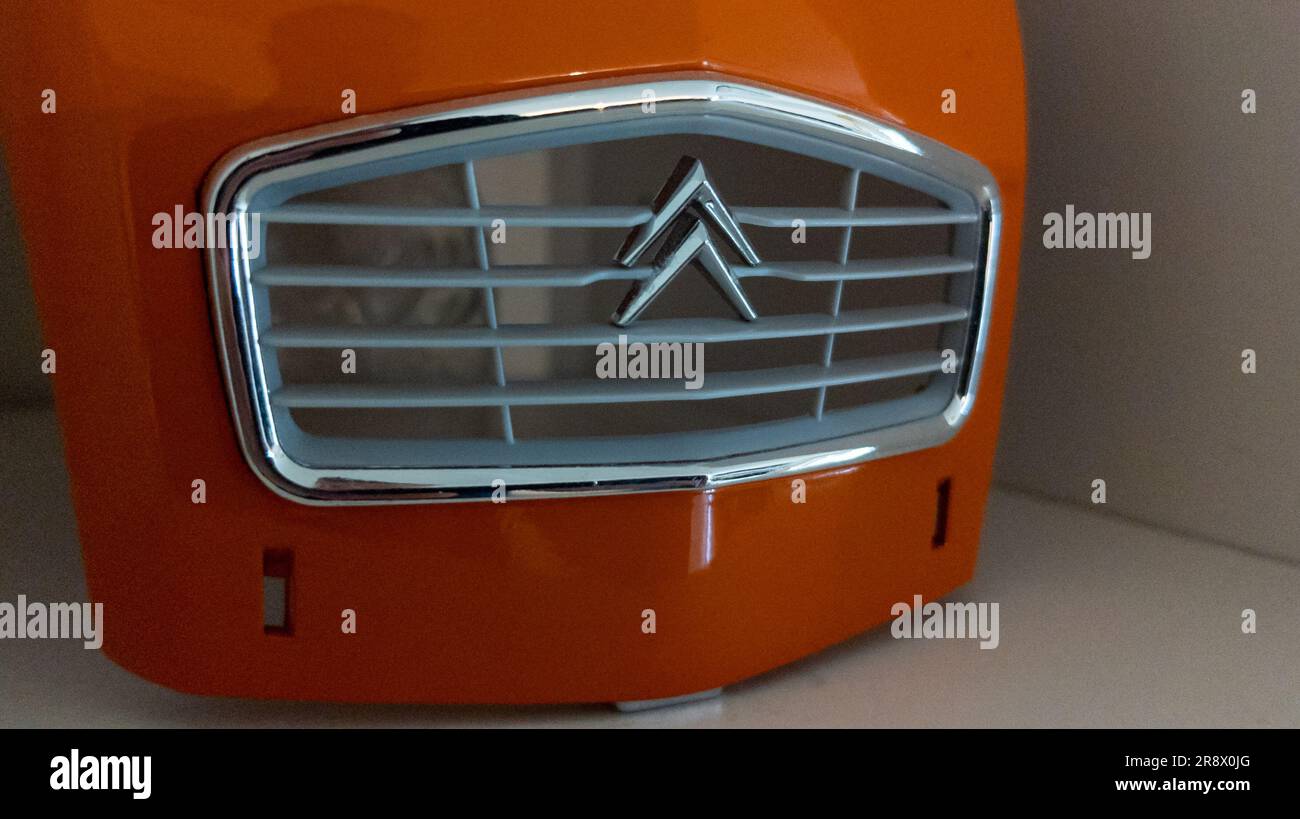 Bordeaux , Aquitaine France - 06 21 2023 : Citroen 2CV sign logo and ...