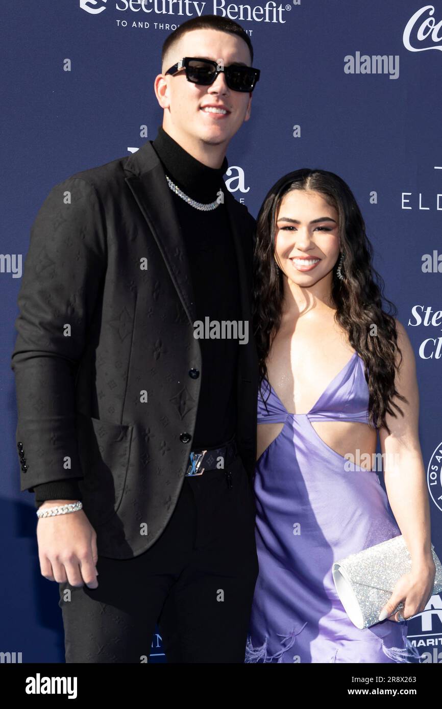 Los Angeles, USA. 22nd June, 2023. Bobby Miller and Natalie Loureda ...