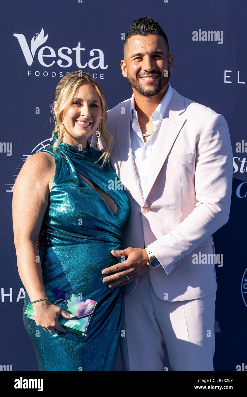 Los Angeles, USA. 22nd June, 2023. Jordan Peralta and David Peralta ...