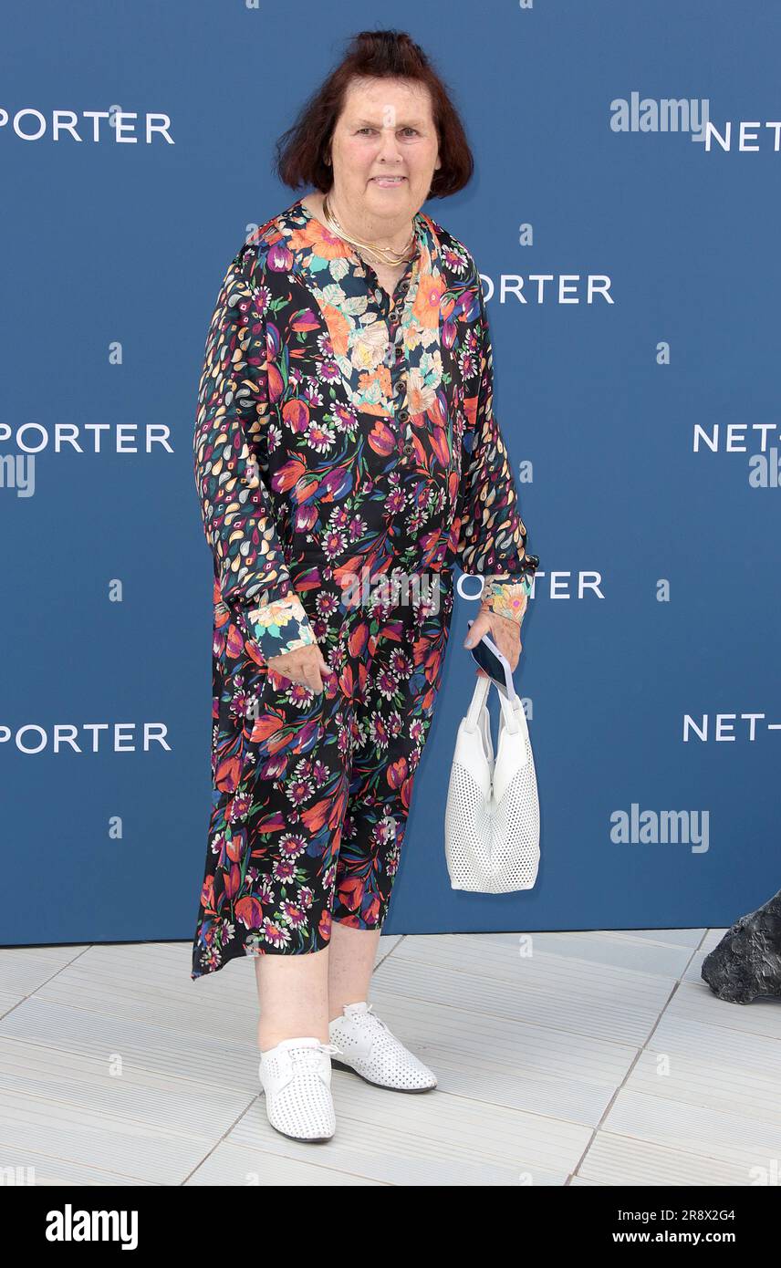 Jun 21, 2023 - London, England, UK - Suzy Menkes attending V&A Summer ...