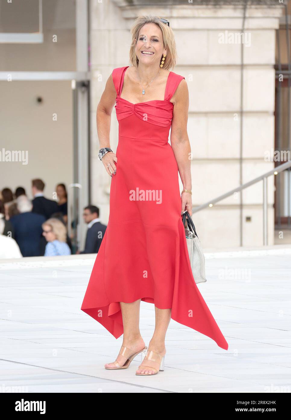 Jun 21 2023 London England Uk Emily Maitlis Attending Vanda Summer Party 2023 And Diva