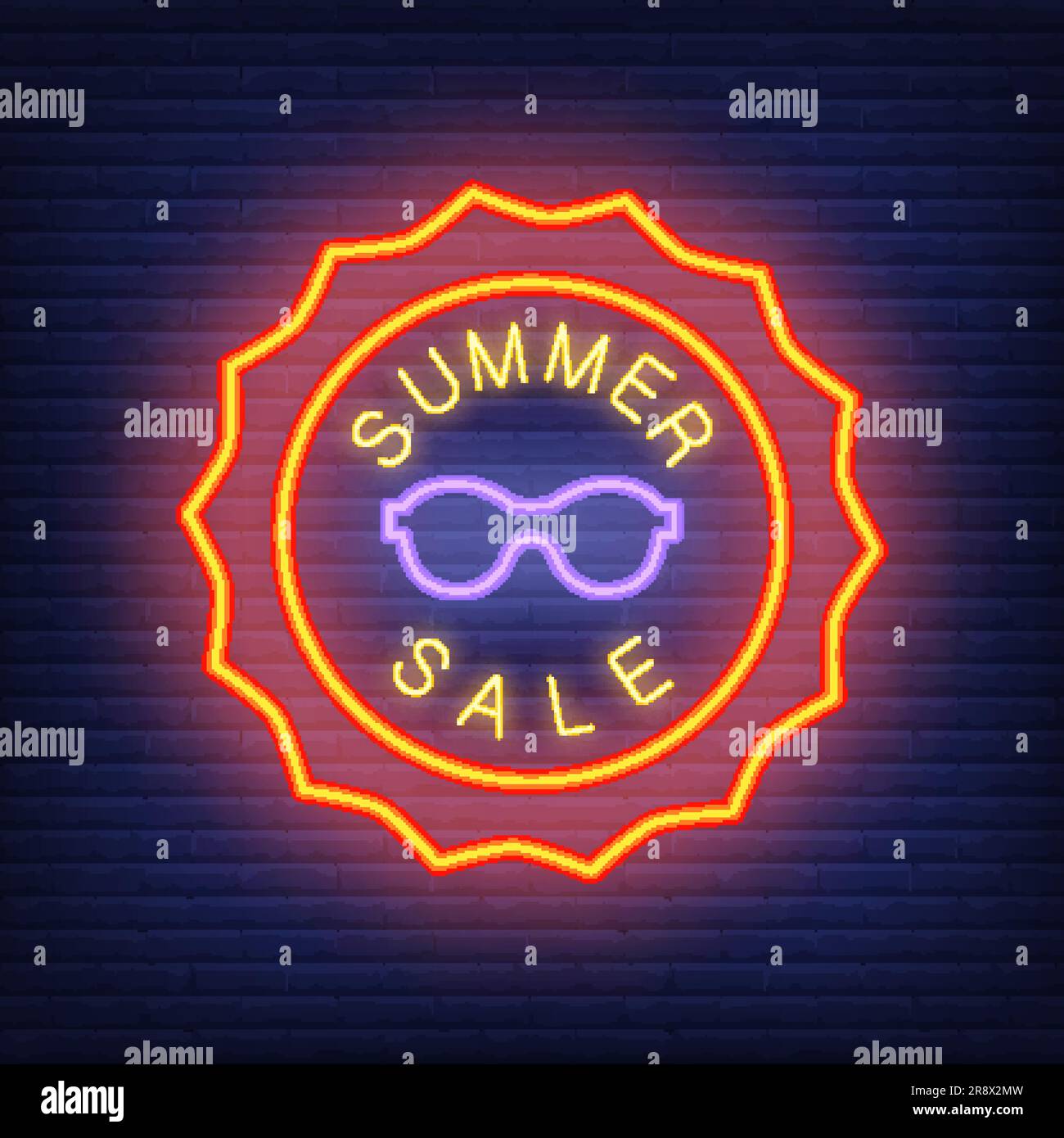 Summer lettering in shape Stock Vector Images - Alamy