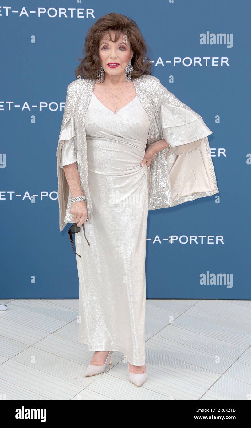 Jun 21, 2023 - London, England, UK - Dame Joan Collins attending V&A ...
