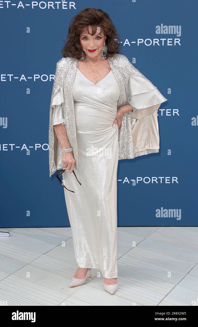 Jun 21, 2023 - London, England, UK - Dame Joan Collins attending V&A ...