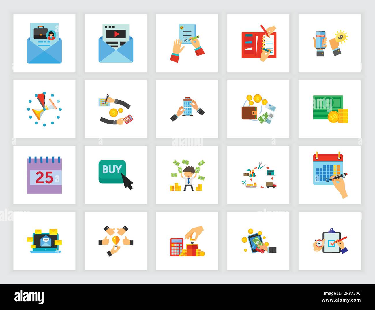 Workday application Stock Vector Images - Alamy