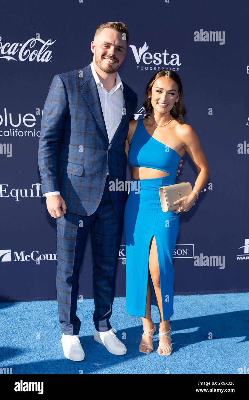 Los Angeles, USA. 22nd June, 2023. Gavin Lux and Molly O'Boyle attend ...