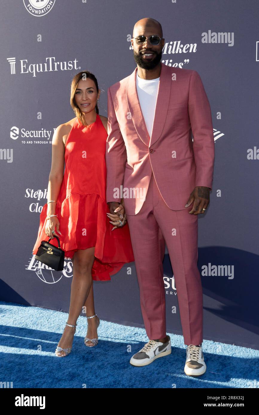 Los Angeles, USA. 22nd June, 2023. Verdana Hayward and Jason Hayward ...