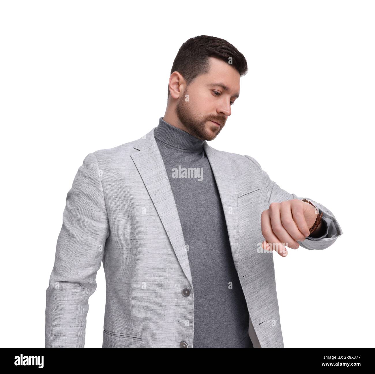 Checking your appearance hi-res stock photography and images - Alamy