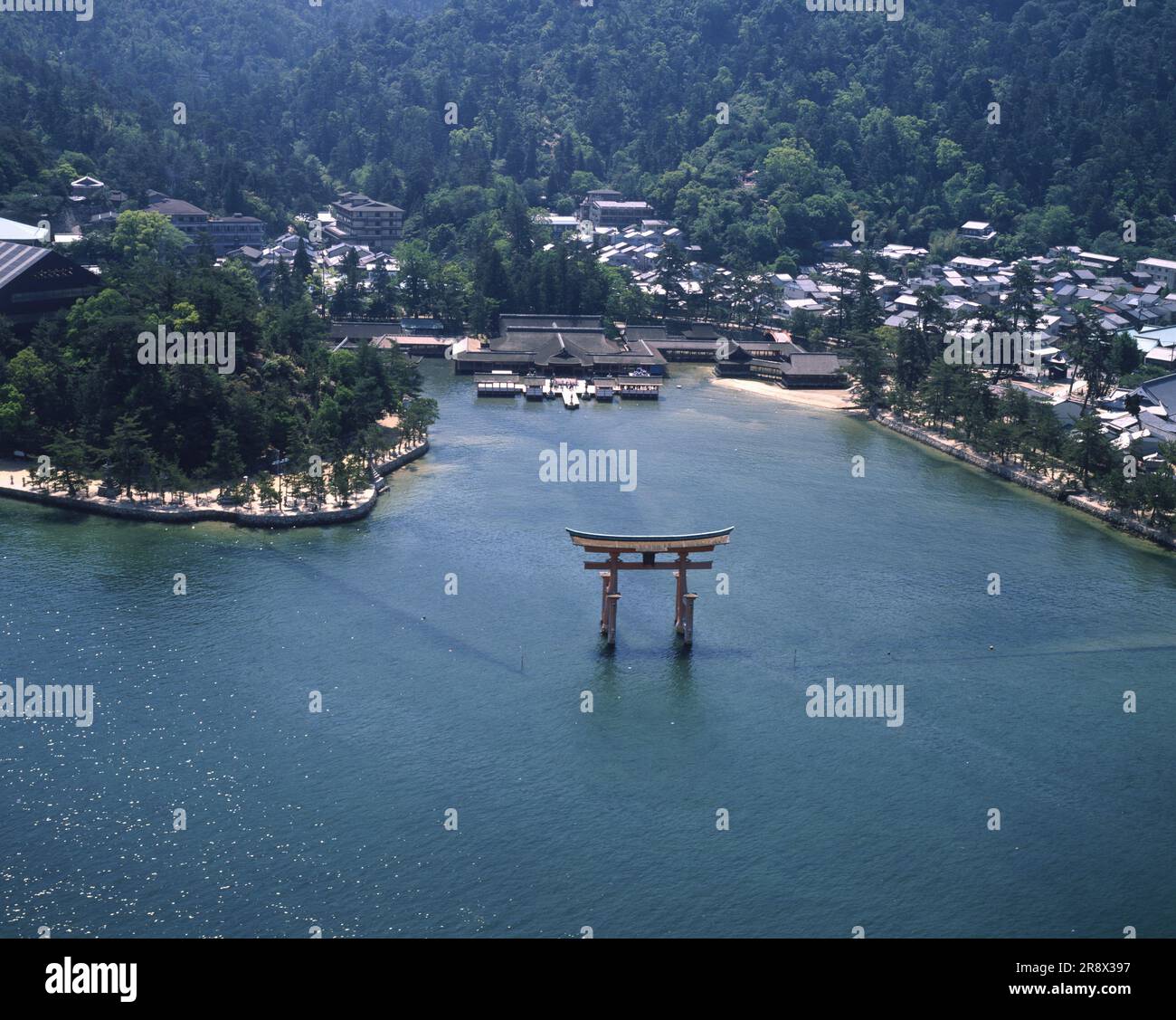 Itsukushima aerial view hi-res stock photography and images - Alamy