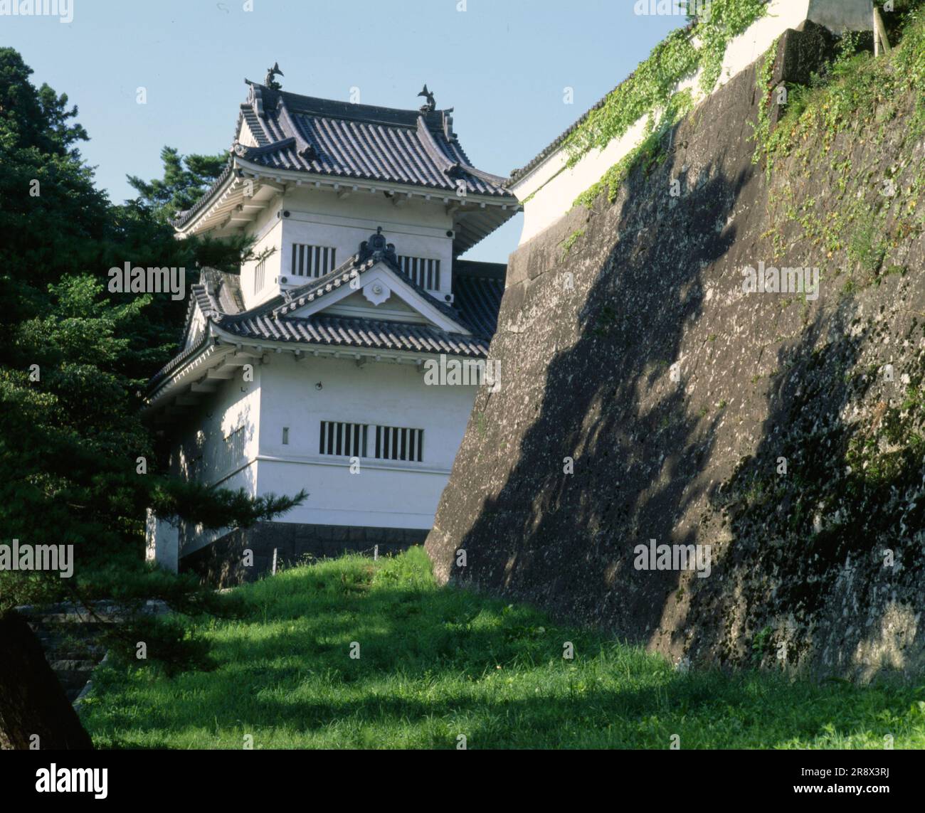 Aoba Castle ruins Stock Photo - Alamy