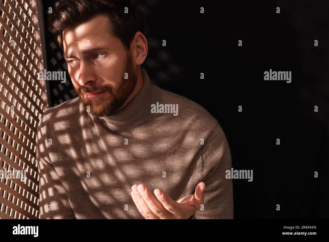 Catholic priest man talking in hi-res stock photography and images - Alamy