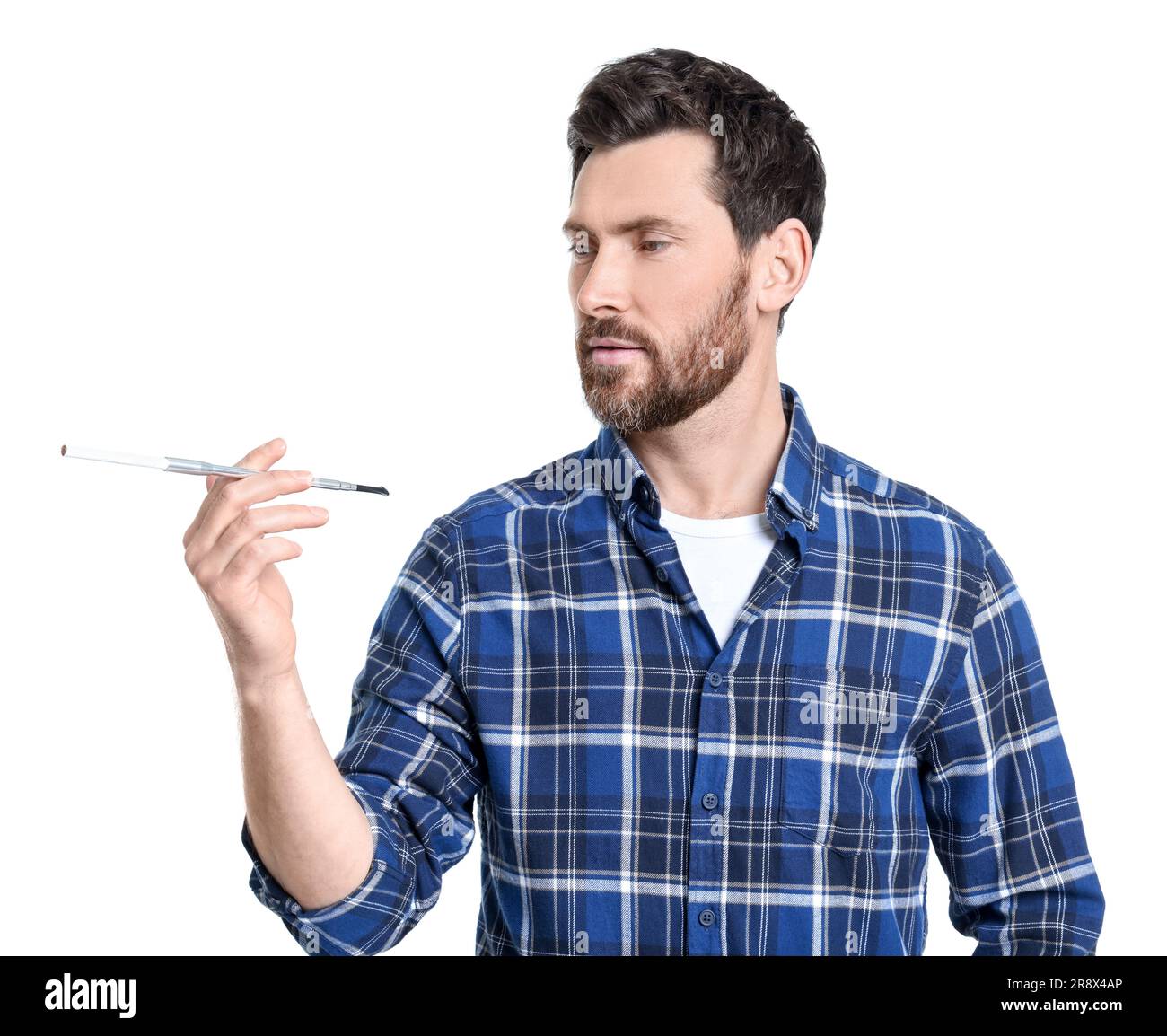 Man using cigarette holder hi-res stock photography and images - Alamy