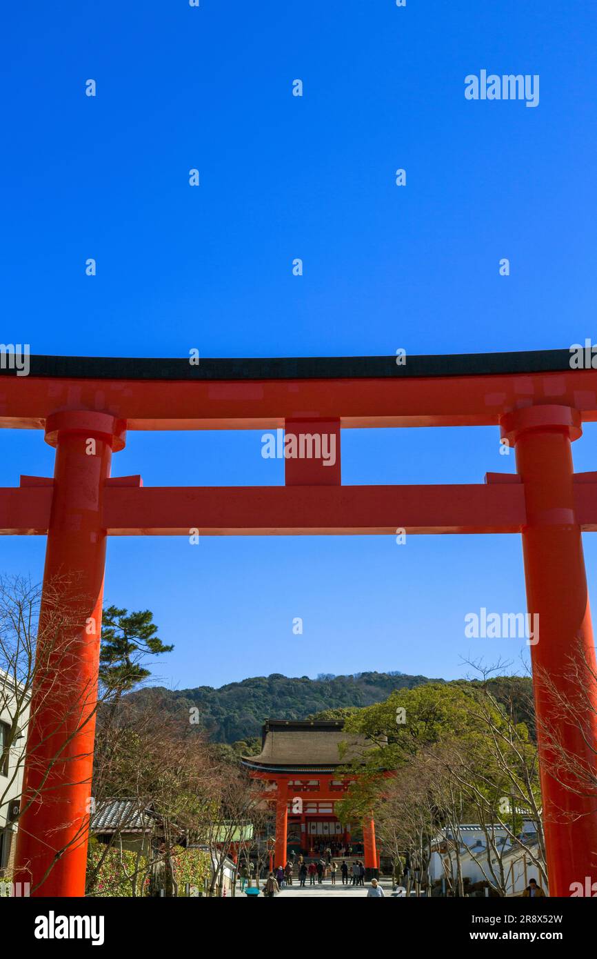 Fushimi inari shrine spring hi-res stock photography and images - Alamy