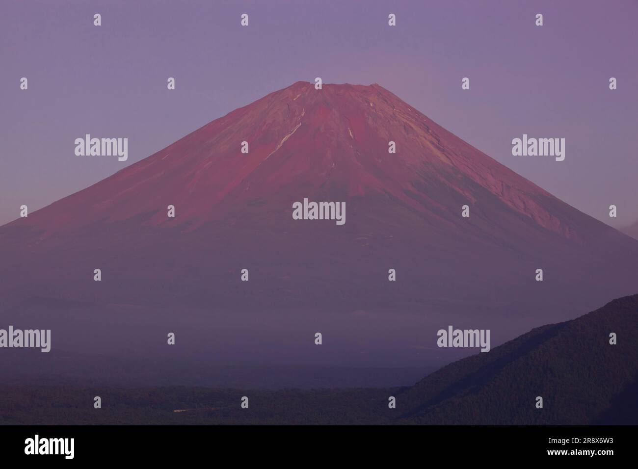 Sunset Mt. Fuji Stock Photo - Alamy