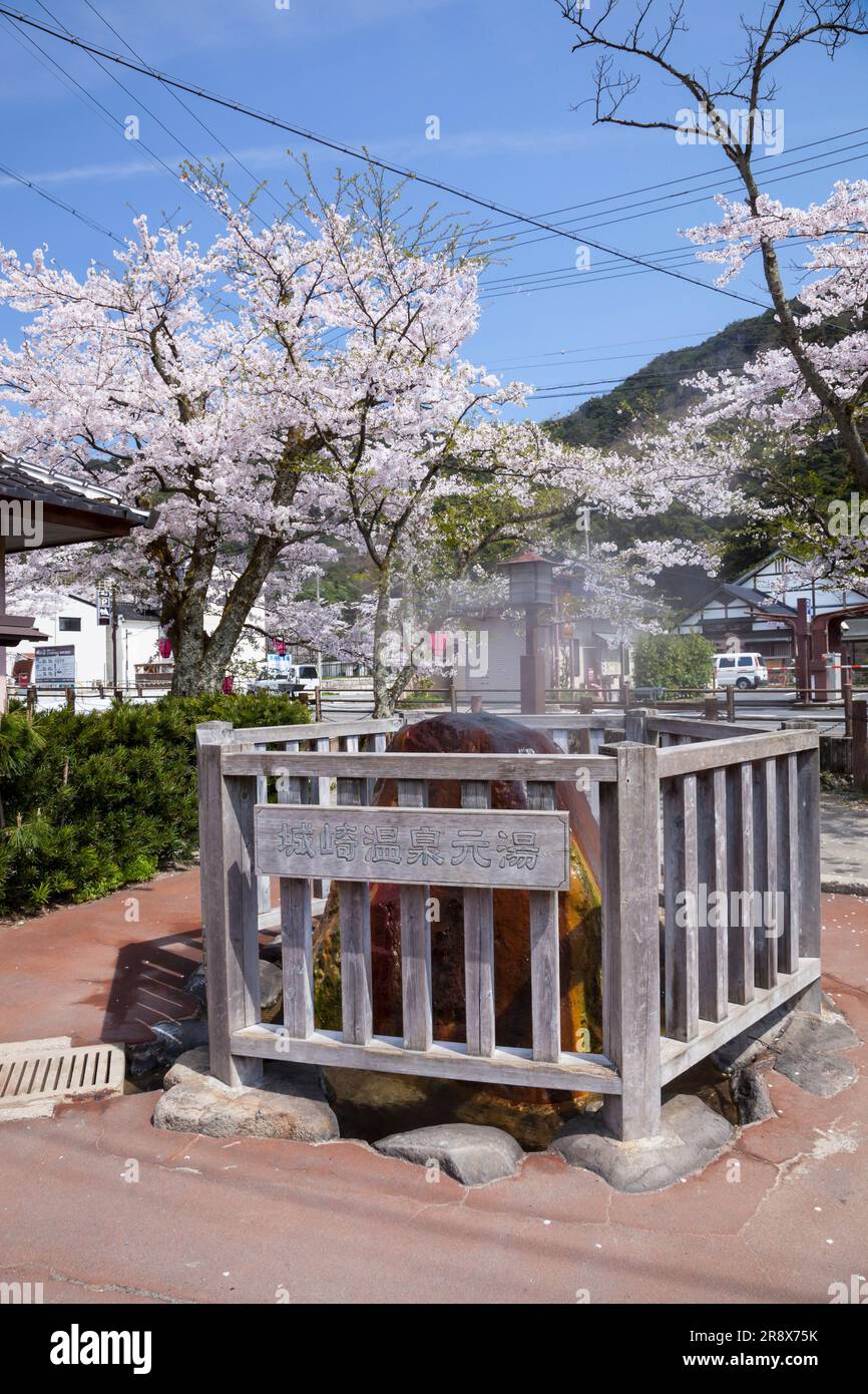 The source of Kinosaki Hot Spring Stock Photo - Alamy