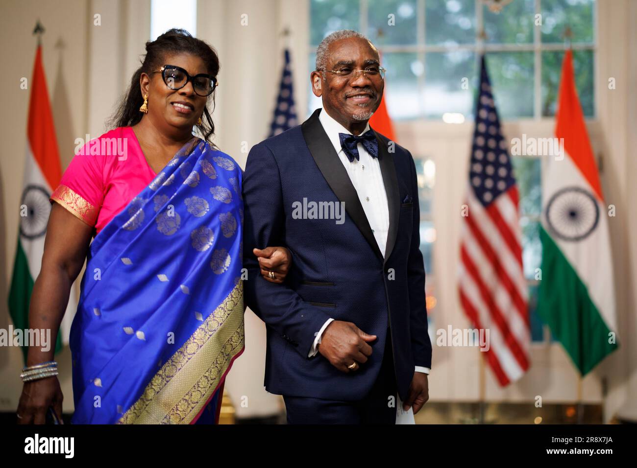Washington, USA. 22nd June, 2023. Representative Gregory Meeks, left ...