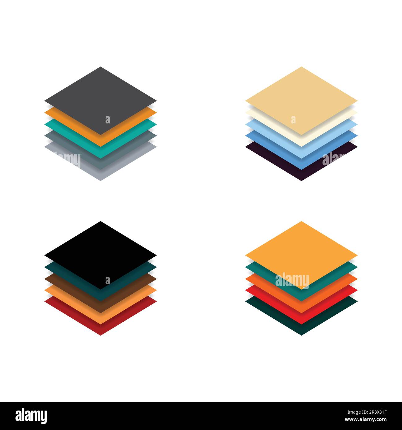 Web of layered colors hi-res stock photography and images - Alamy