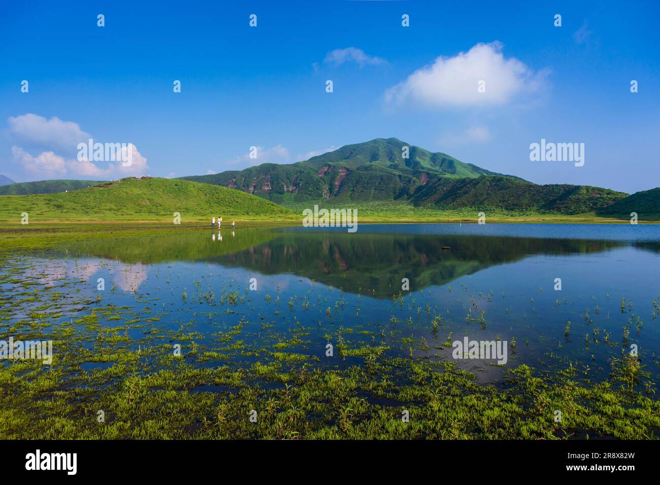 View of Kusasenri from Mount Eboshiodake Stock Photo - Alamy