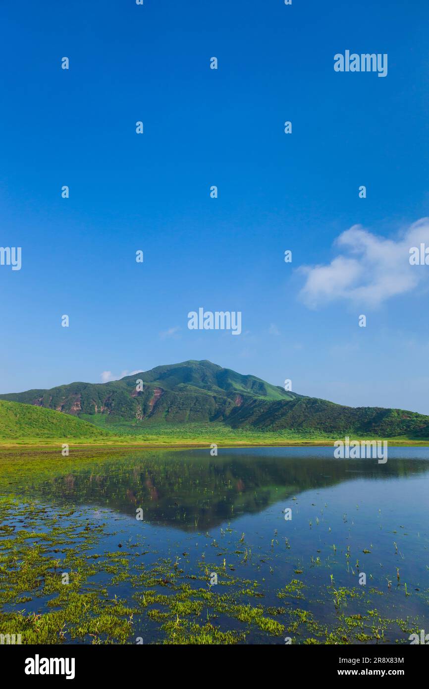 View of Kusasenri from Mount Eboshiodake Stock Photo - Alamy