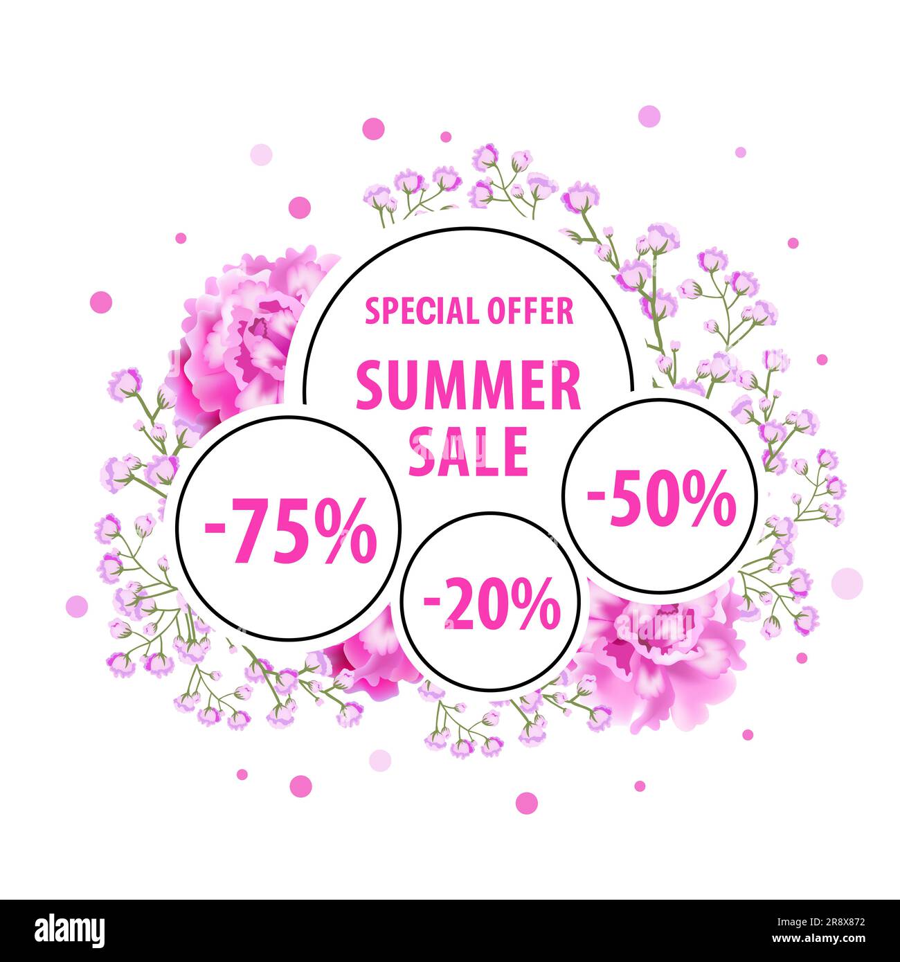 End season summer sale Cut Out Stock Images & Pictures - Alamy