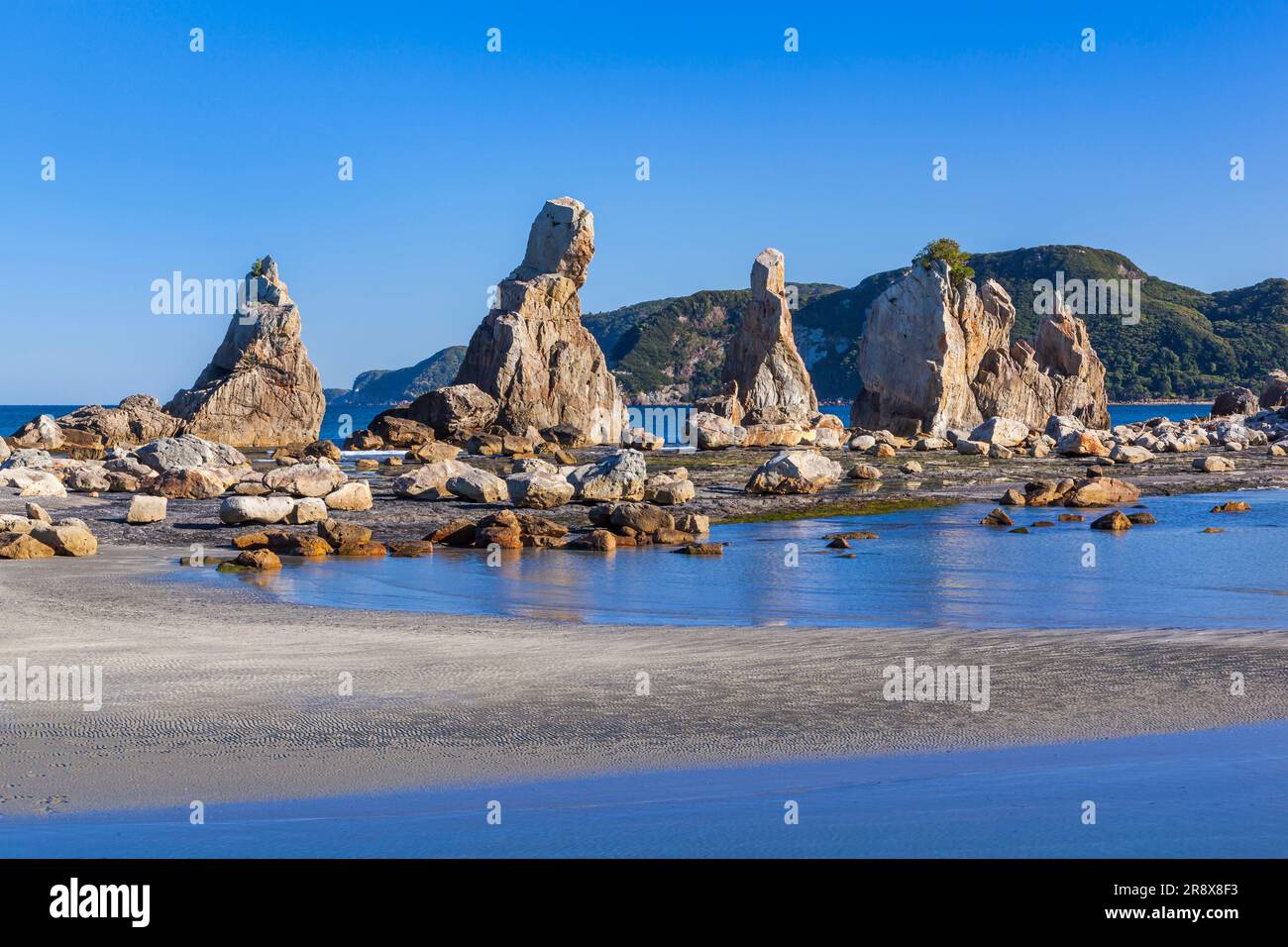 Hashigui rock hi-res stock photography and images - Alamy