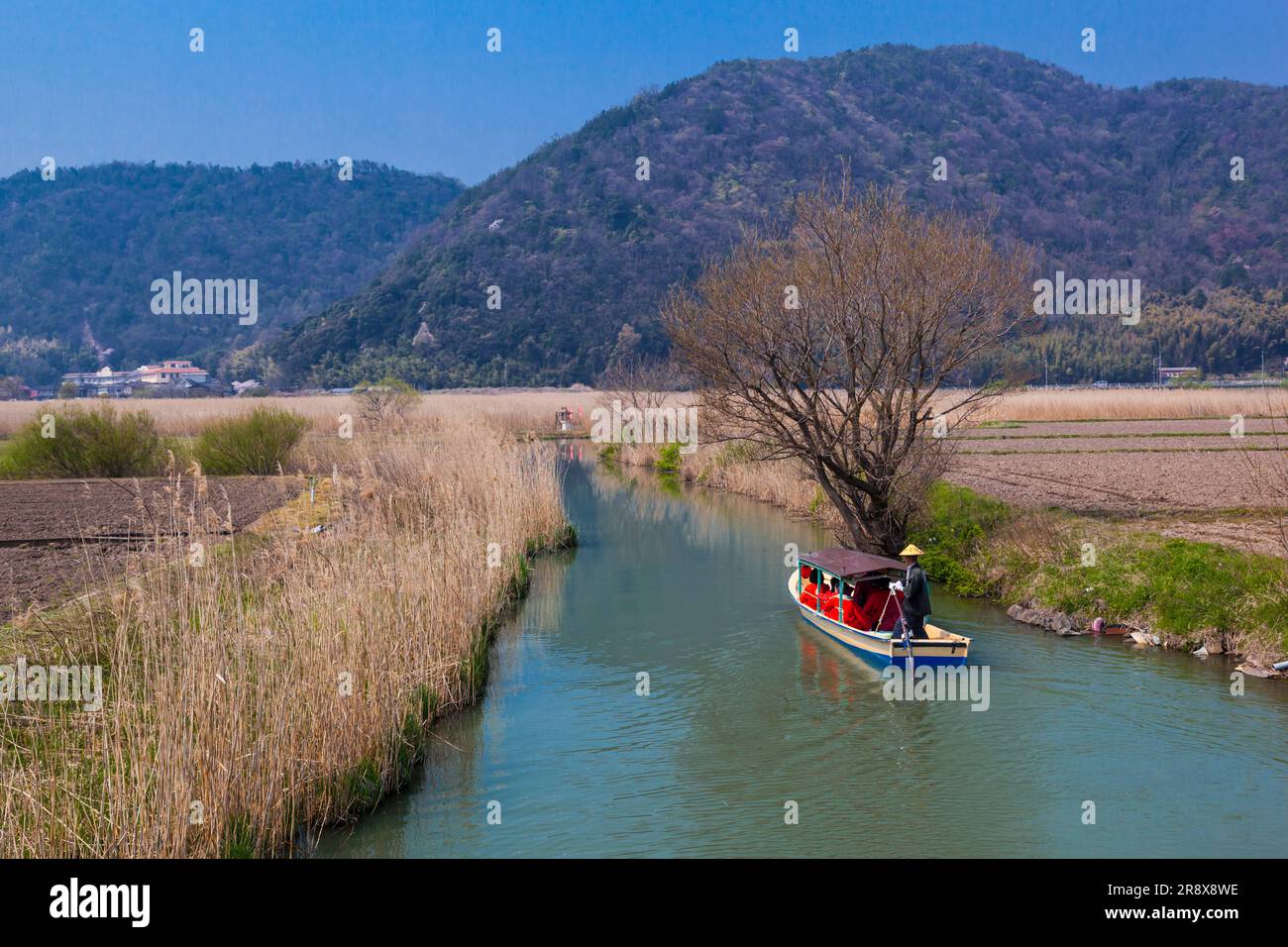 tour around a riverside area Stock Photo - Alamy