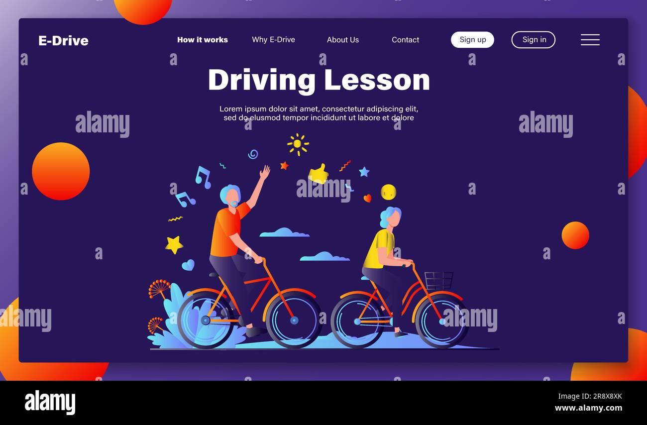 Senior old caucasian woman in Stock Vector Images - Alamy