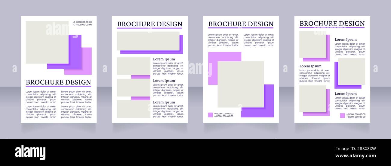 Sport event schedule and program blank brochure layout design Stock ...