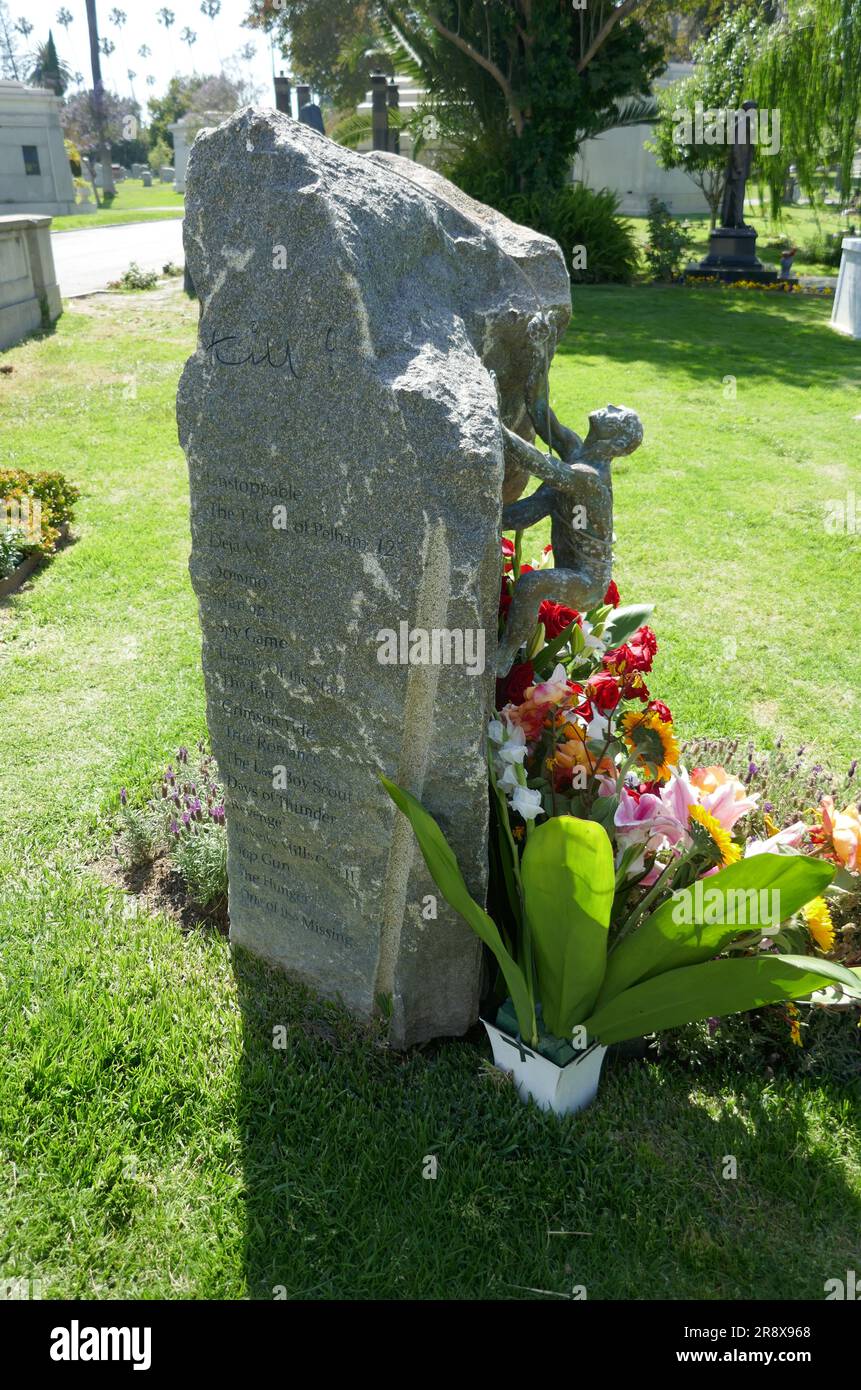 Los Angeles, California, USA 22nd June 2023 Director Tony Scott Grave ...