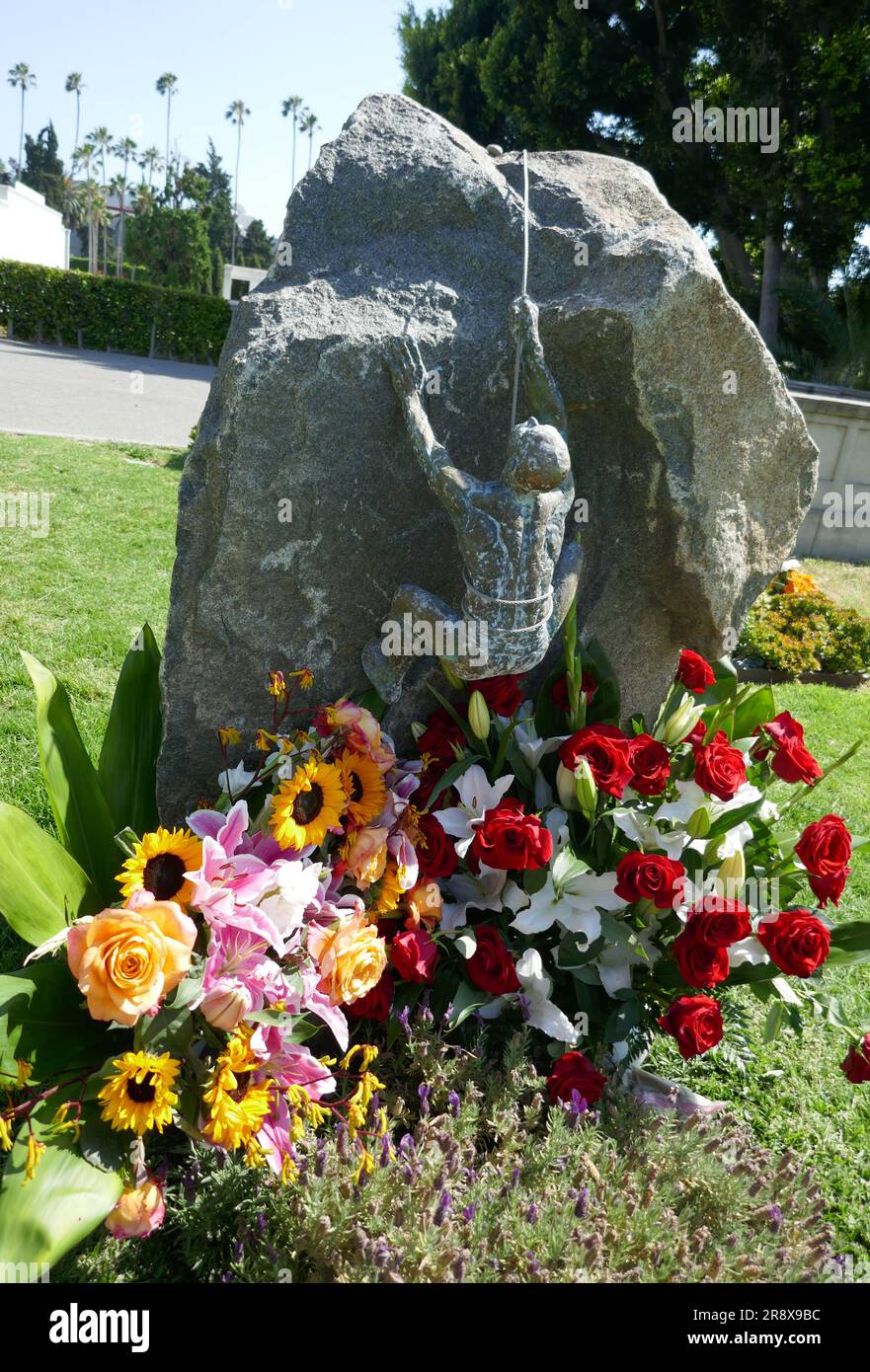 Los Angeles, California, USA 22nd June 2023 Director Tony Scott Grave ...