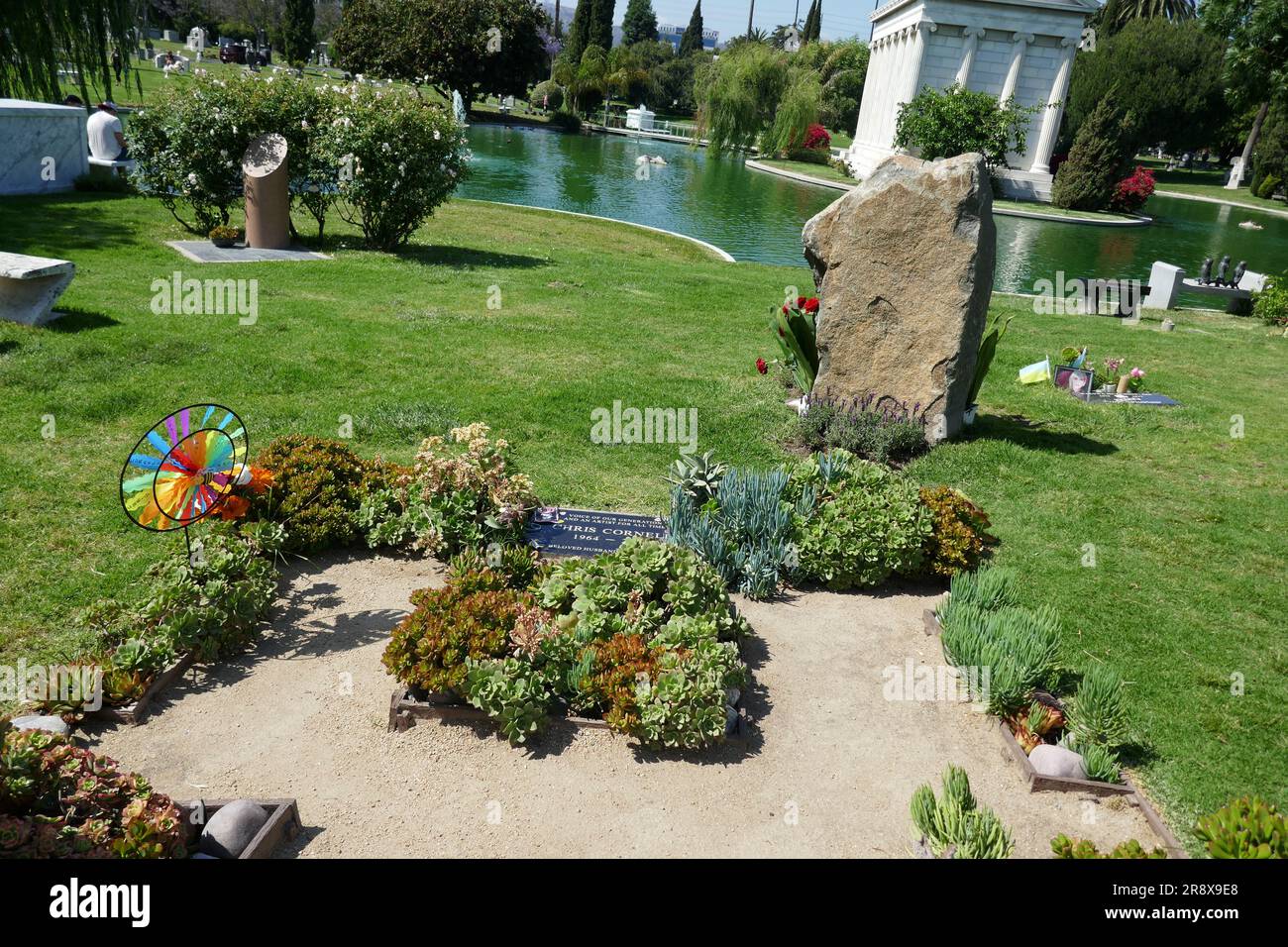 Los Angeles, California, USA 22nd June 2023 Singer/Musician Chris Cornell Grave and Director ...