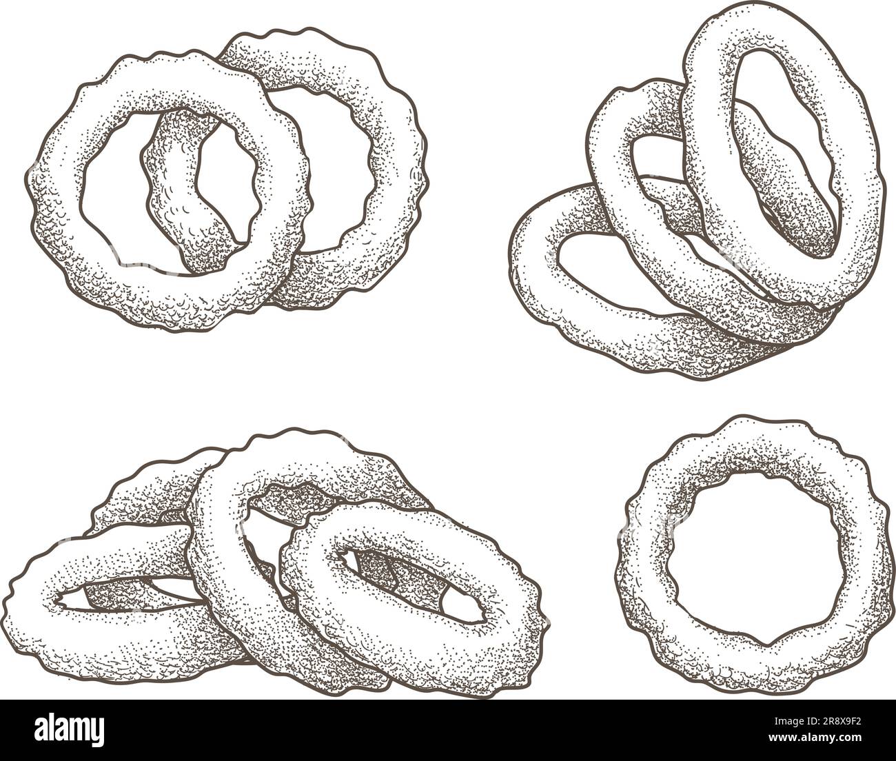 Dish onions Stock Vector Images - Alamy