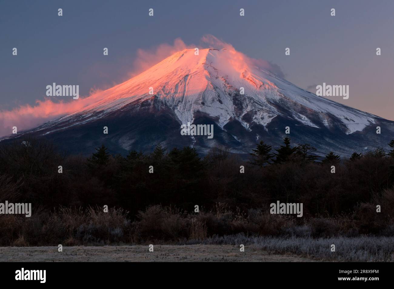 Mt Fuji Sunrise Stock Photo - Alamy