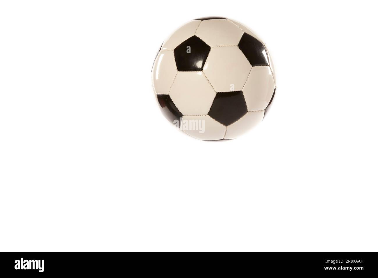 Clasic football ball isolated on white background. Soccer ball. Sports ...