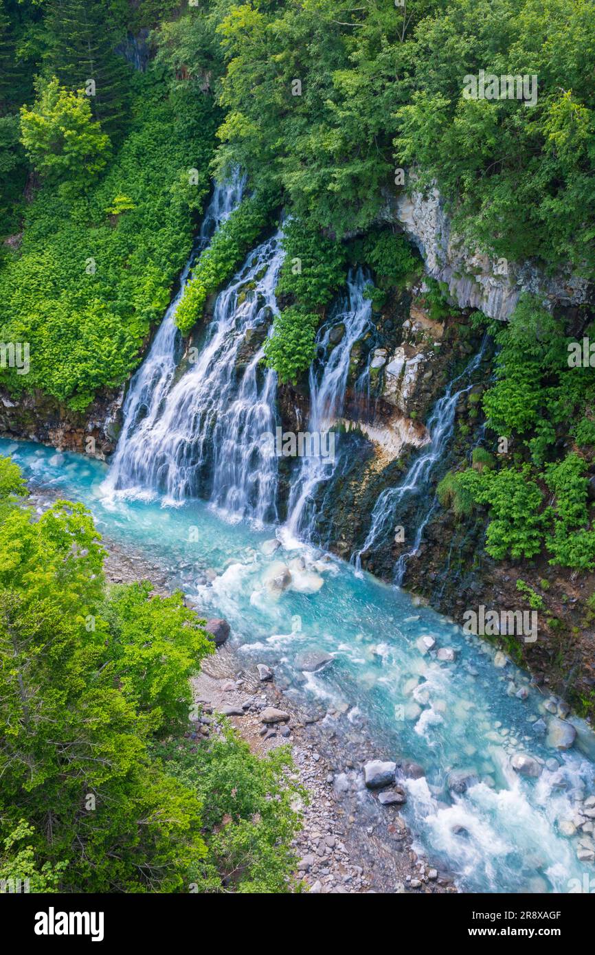 Shirahigenotaki waterfall hi-res stock photography and images - Alamy