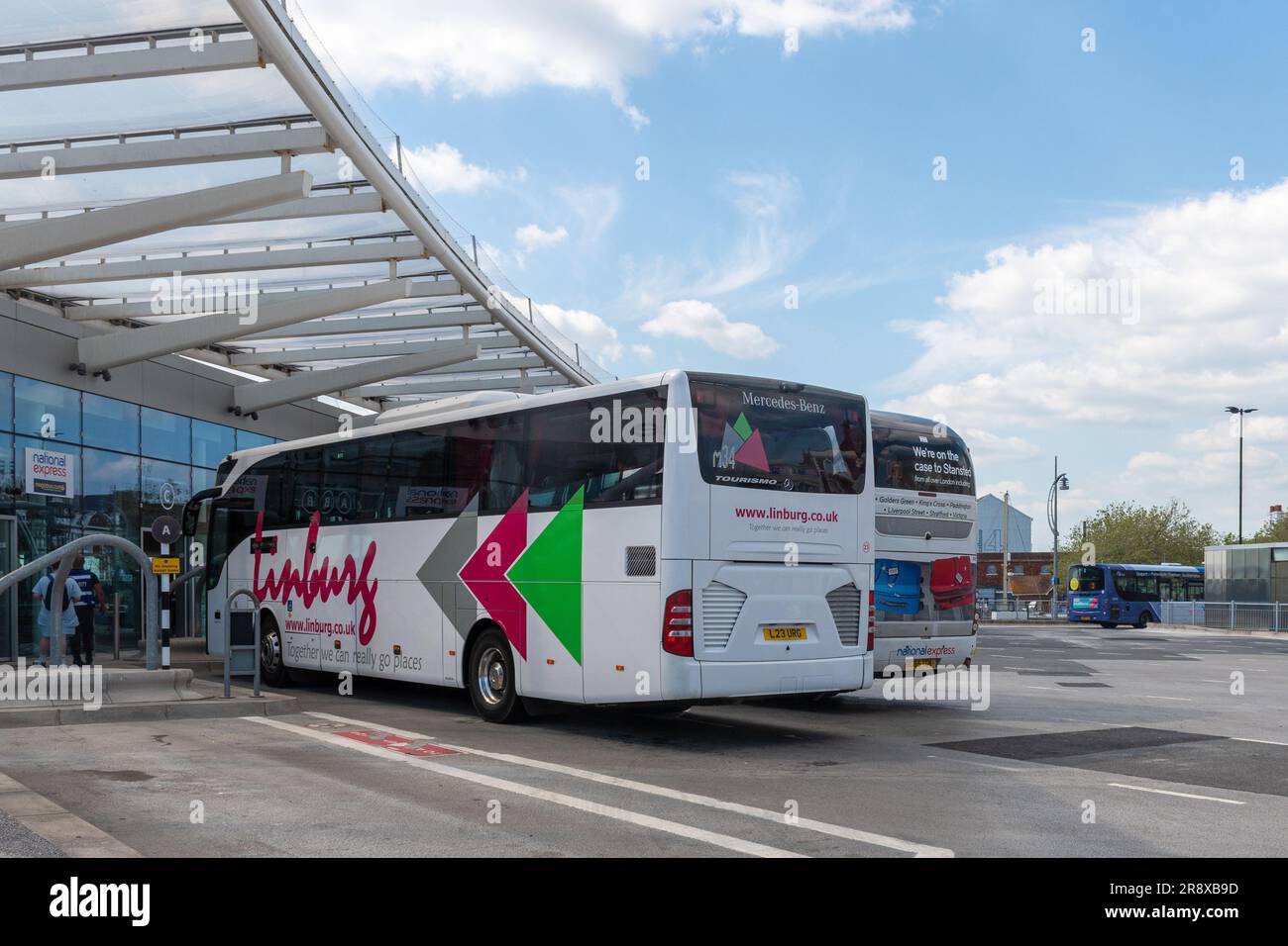 The Hard Interchange bus and coach station at Portsmouth harbour ...