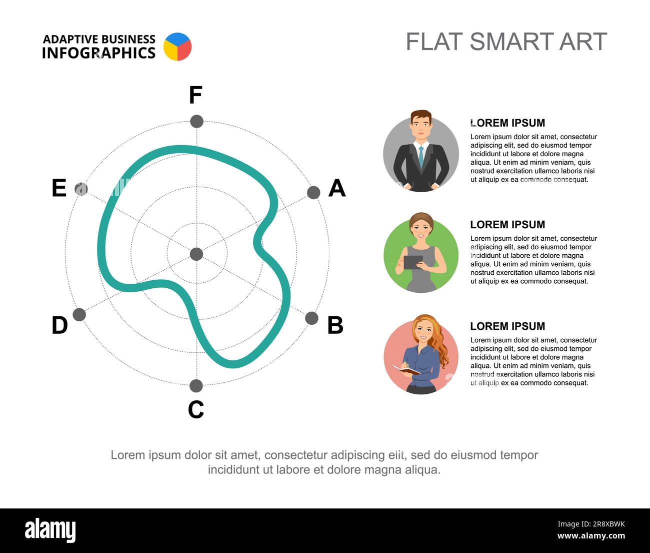 Concentric circle infographic diagram hi-res stock photography and ...