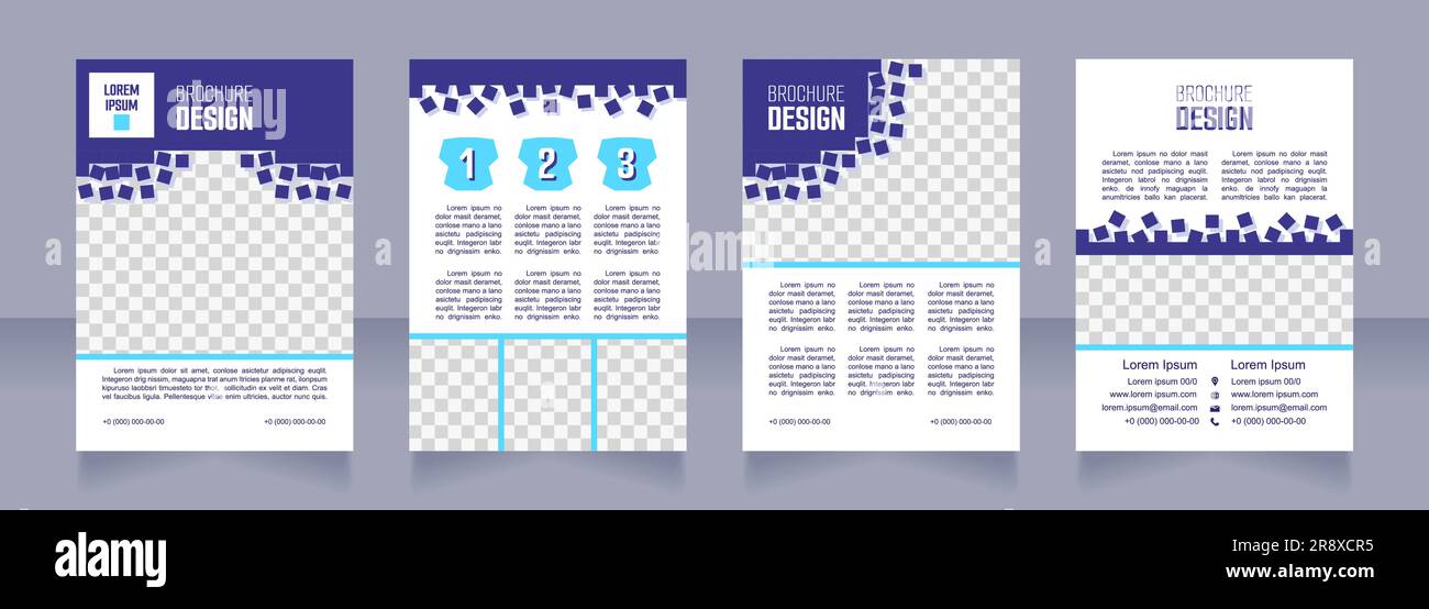 Brain teaser games blank brochure design Stock Vector Image & Art - Alamy