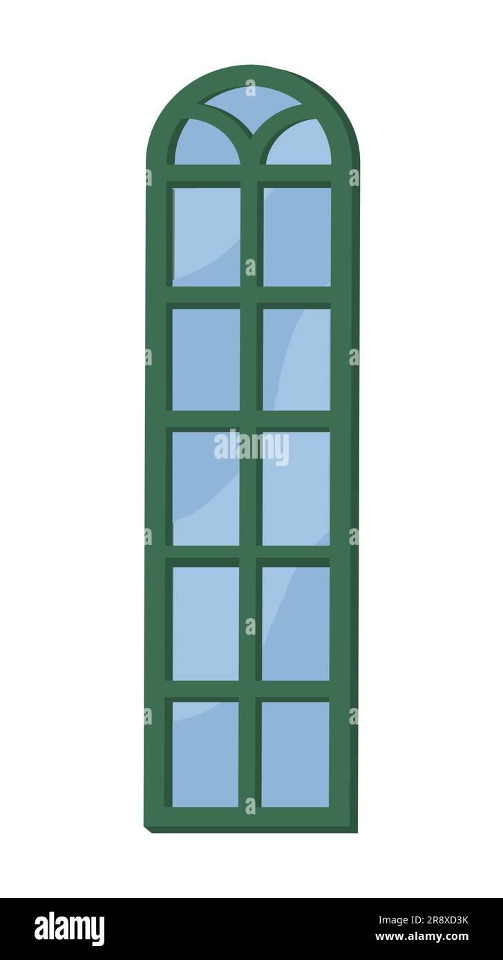 Beautiful view architectural building Stock Vector Images - Alamy