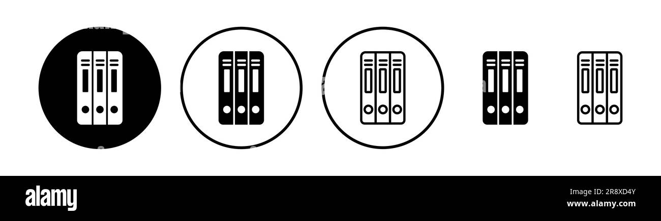 Archive icon vector. archive storage icon vector. folders icon Stock ...