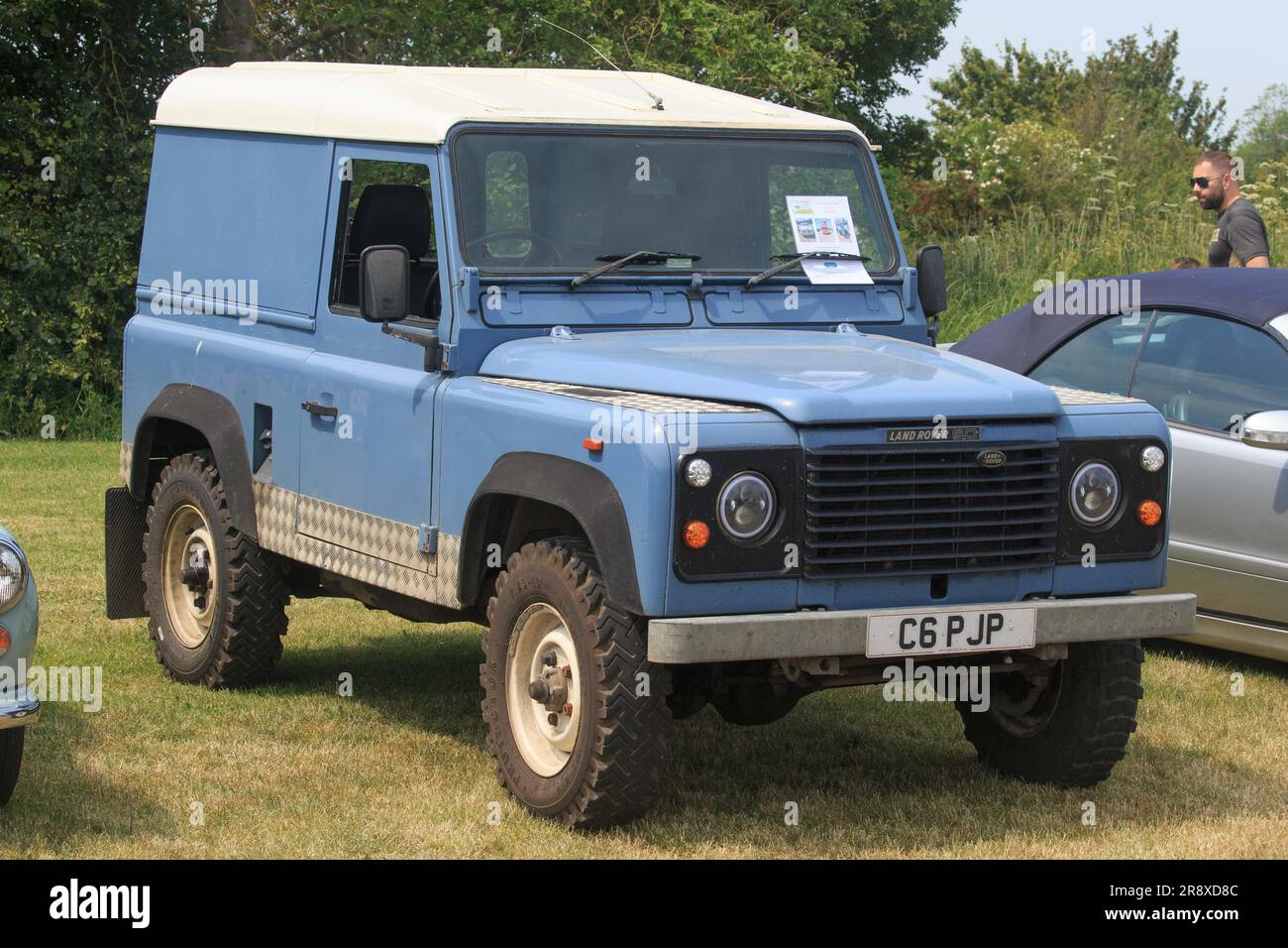 1986 Land Rover Defender Stock Photo - Alamy
