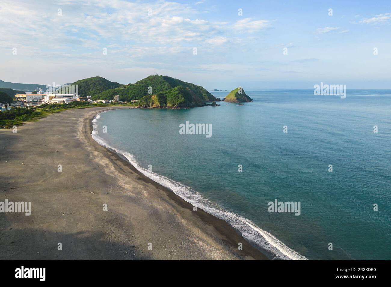 aerial view of Neipi beach in Yilan, Taiwan Stock Photo - Alamy