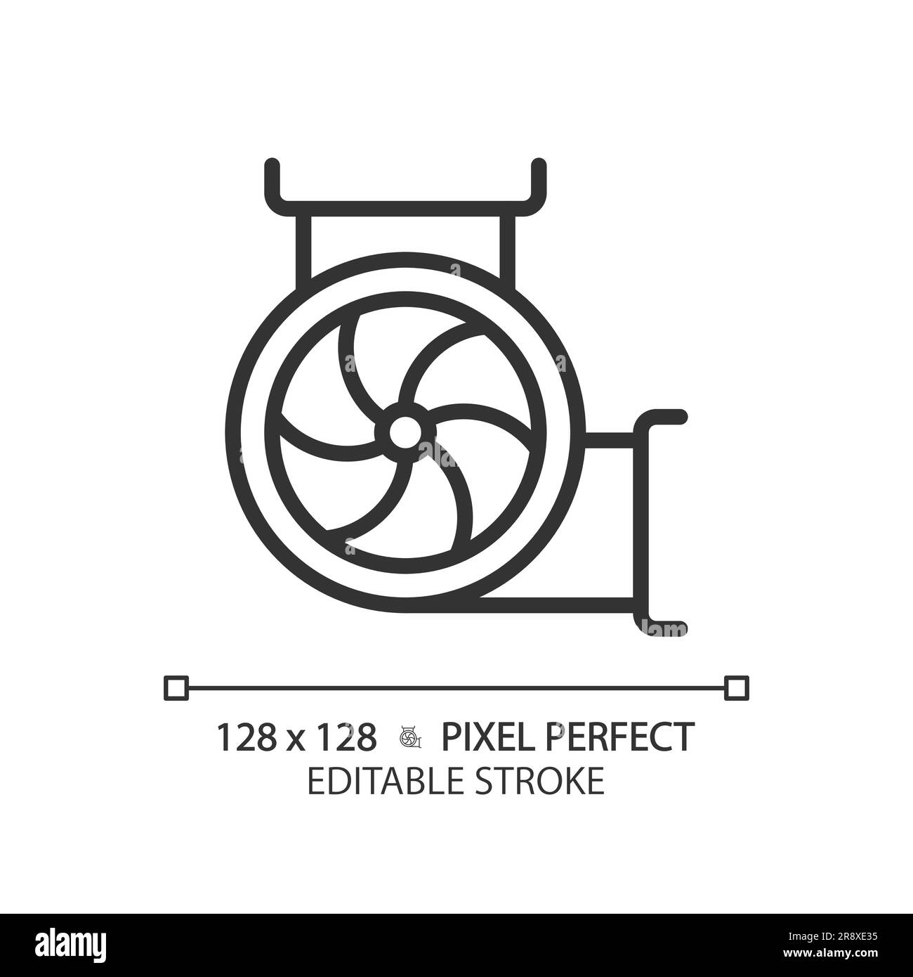 Industrial ventilation linear icon Stock Vector Image & Art - Alamy